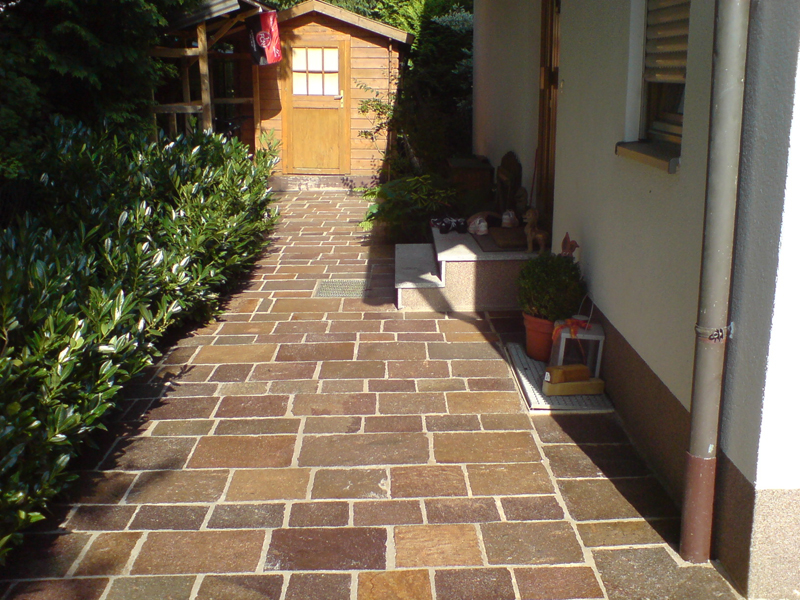 Granitplatten Terrasse| Gabler Natursteine